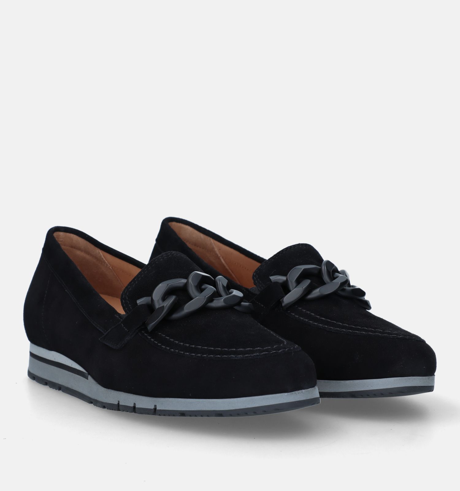 Gabor OptiFit Zwarte Instappers | Dames Lage schoenen | Online op TORFS.BE