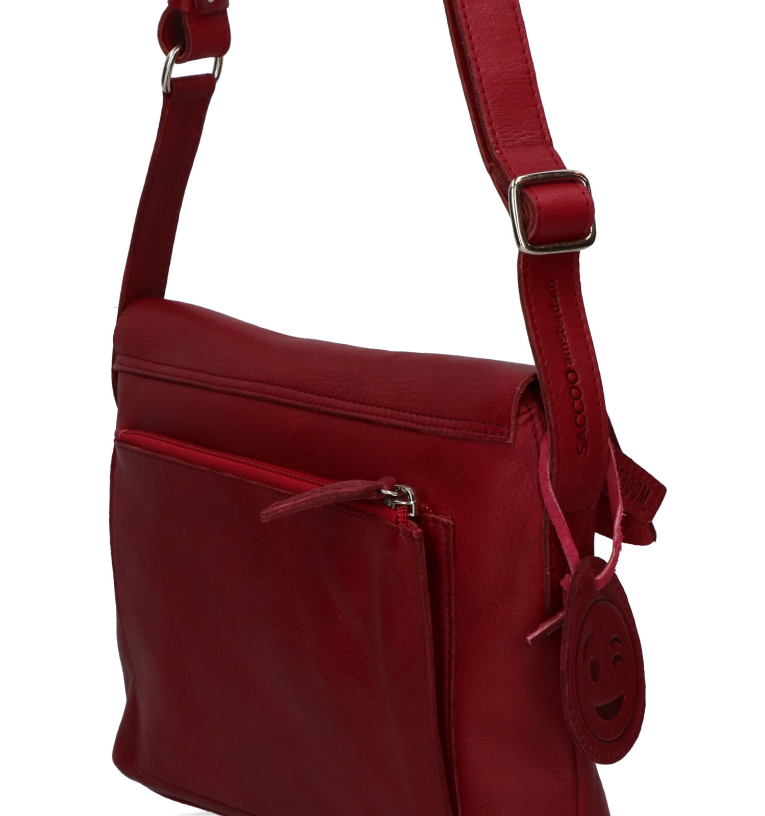 Saccoo Minas Rode Crossbody Tas | Dames Crossbody tassen | Online op ...