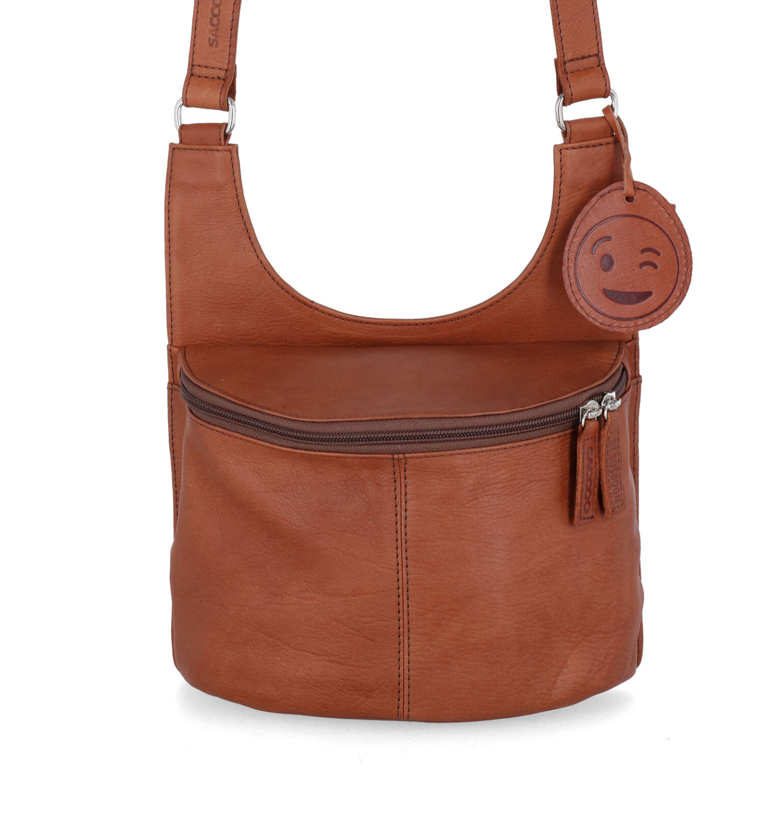Saccoo Toro Cognac Crossbody Tas | TORFS.BE | Gratis verzend en retour