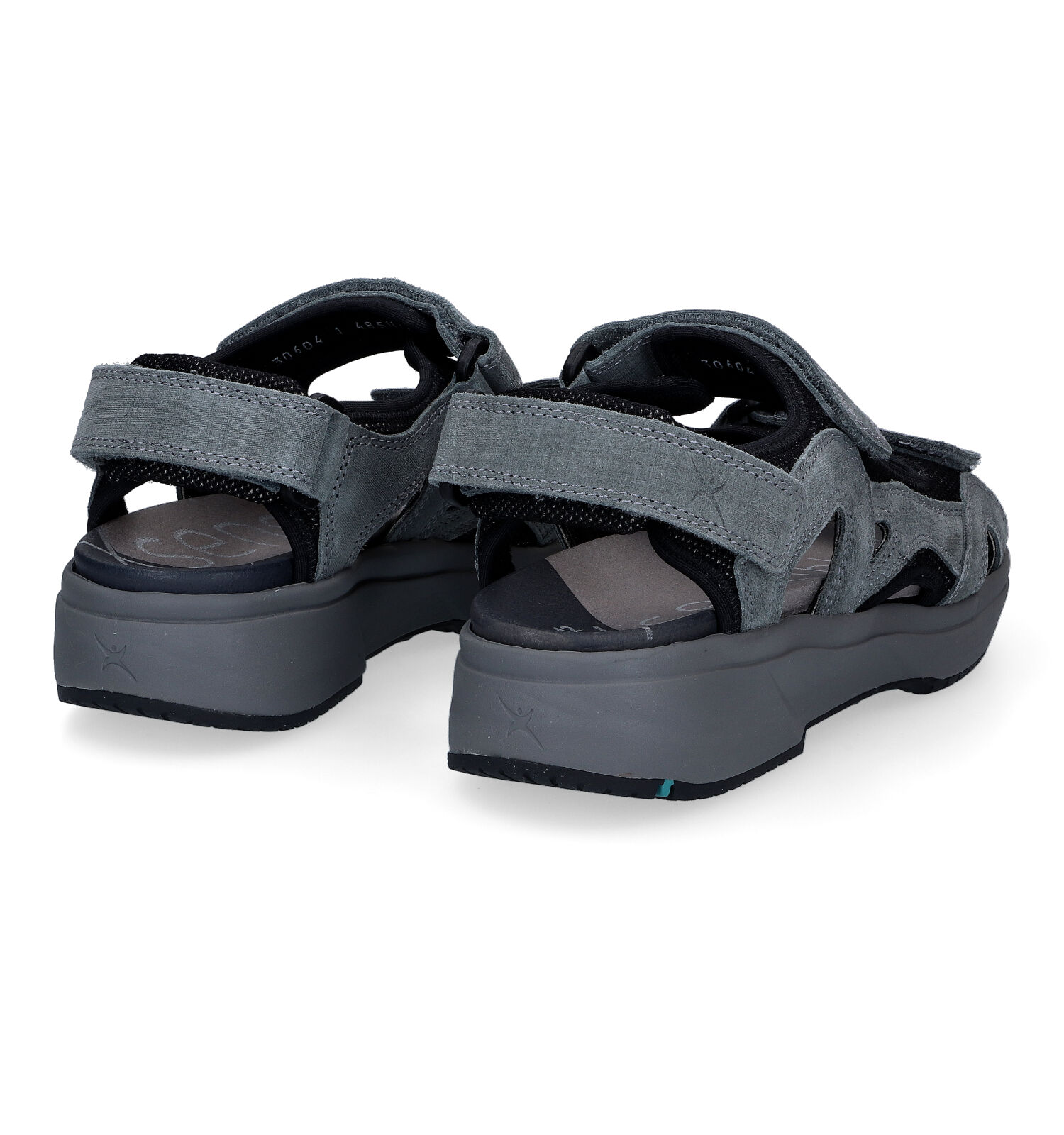 Xsensible Timor Grijze Sandalen | Heren Sandalen | Online op TORFS.BE