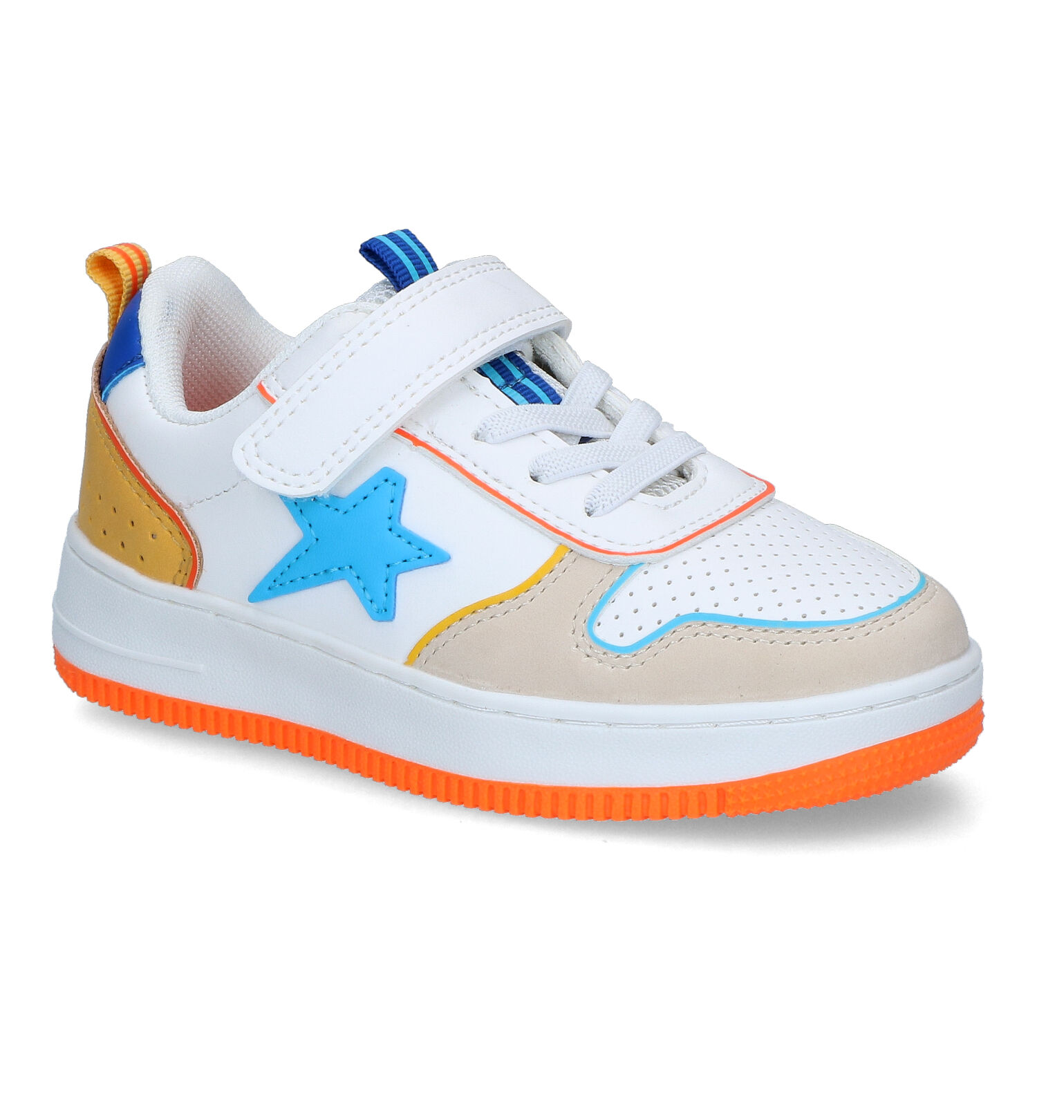 Milo & Mila Witte Sneakers | Jongens Sneakers | Online op TORFS.BE