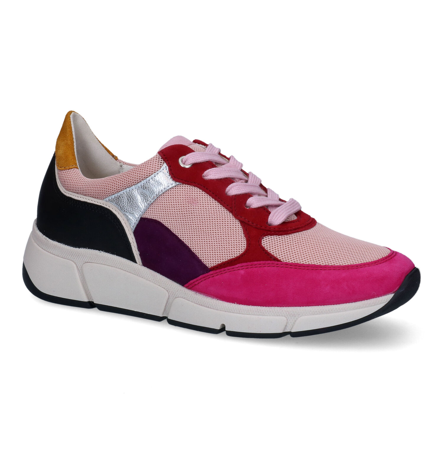 Gabor OptiFit Roze Sneakers | TORFS.BE | Gratis verzend en retour