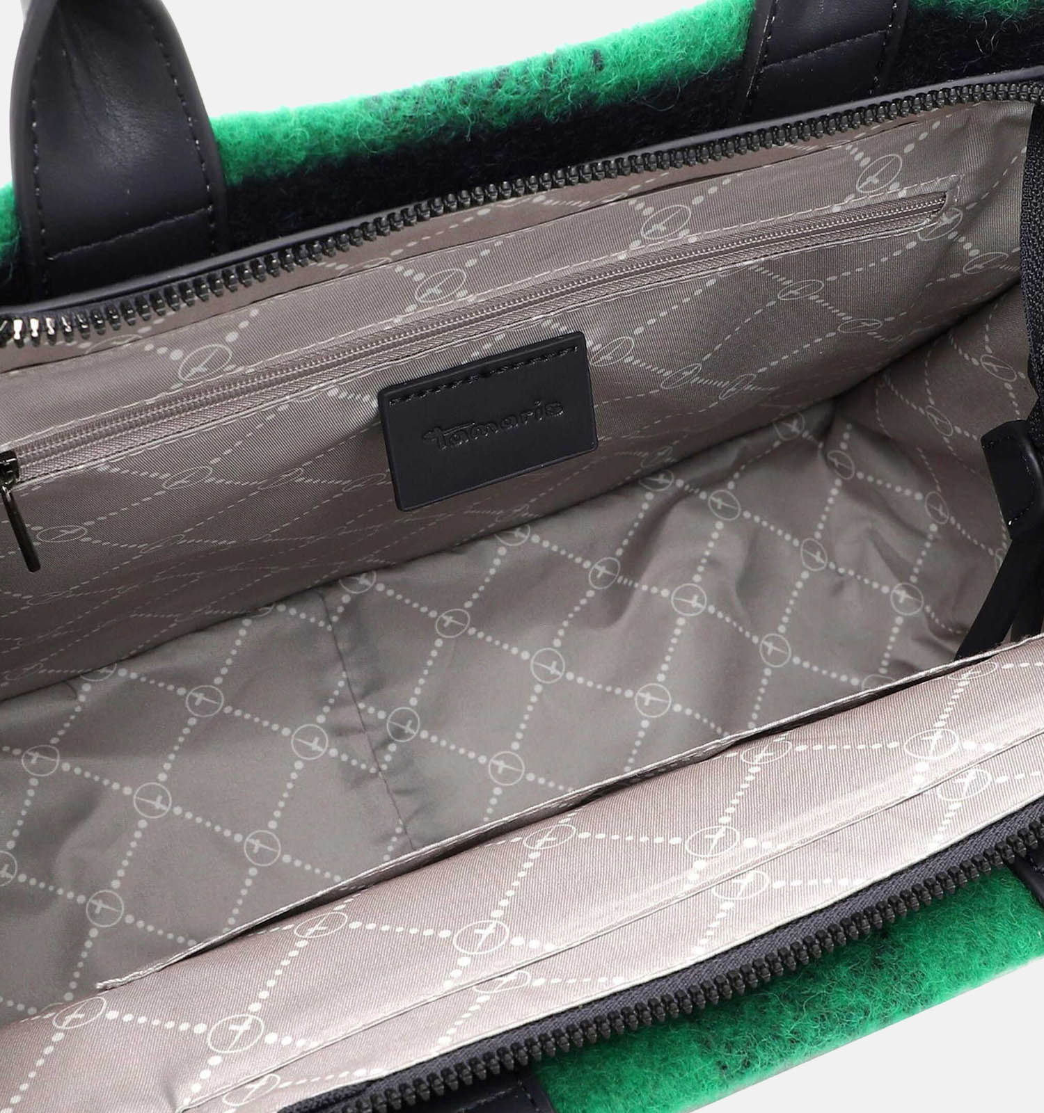 Tamaris Mercedes Groene Shopper Met Rits | Dames Shoppers | Online op ...