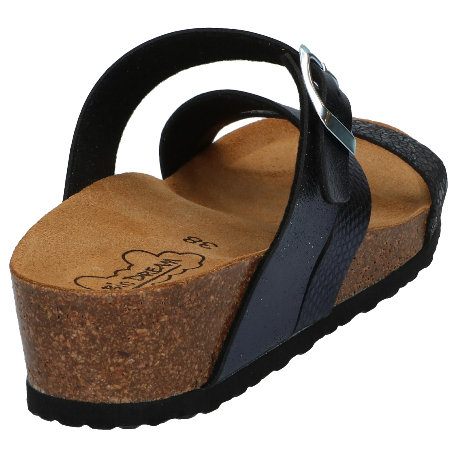 Bio Dream Blauwe Slippers | Dames Slippers