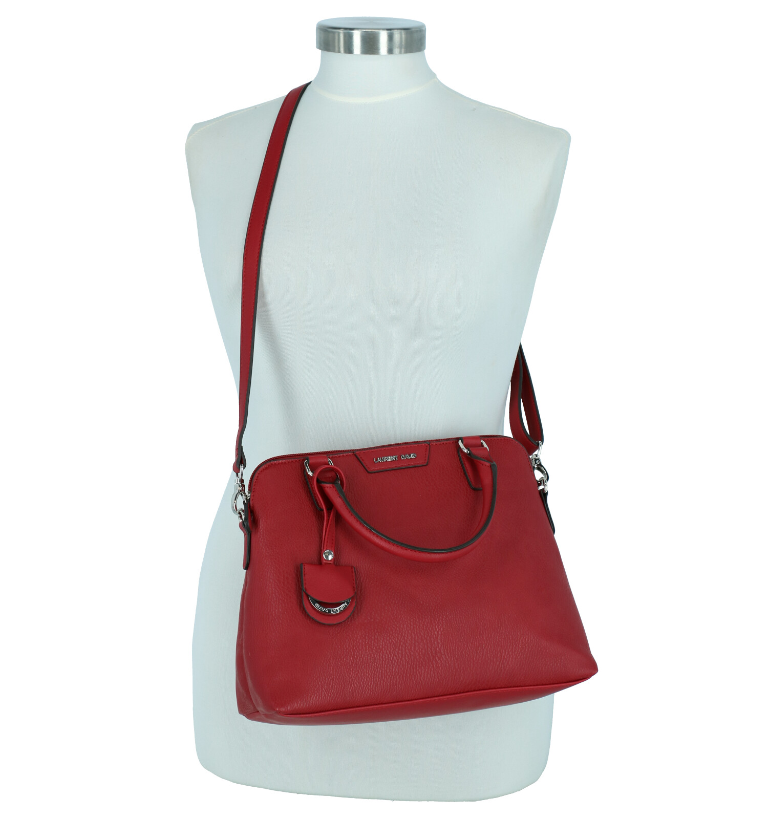 Laurent David Saron Rode Handtas | TORFS.BE | Gratis verzend en retour