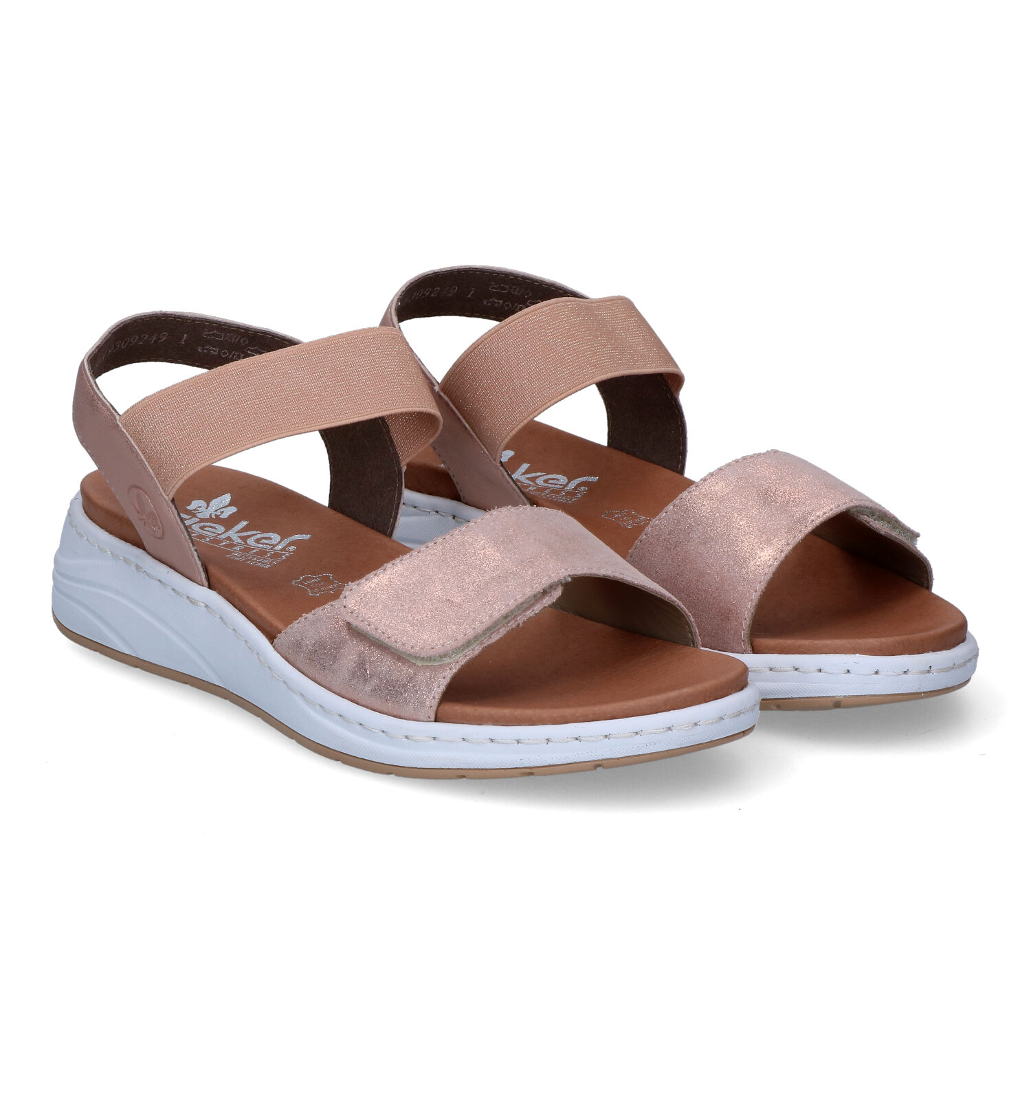 Rieker Rose gold Sandalen | Dames Sandalen
