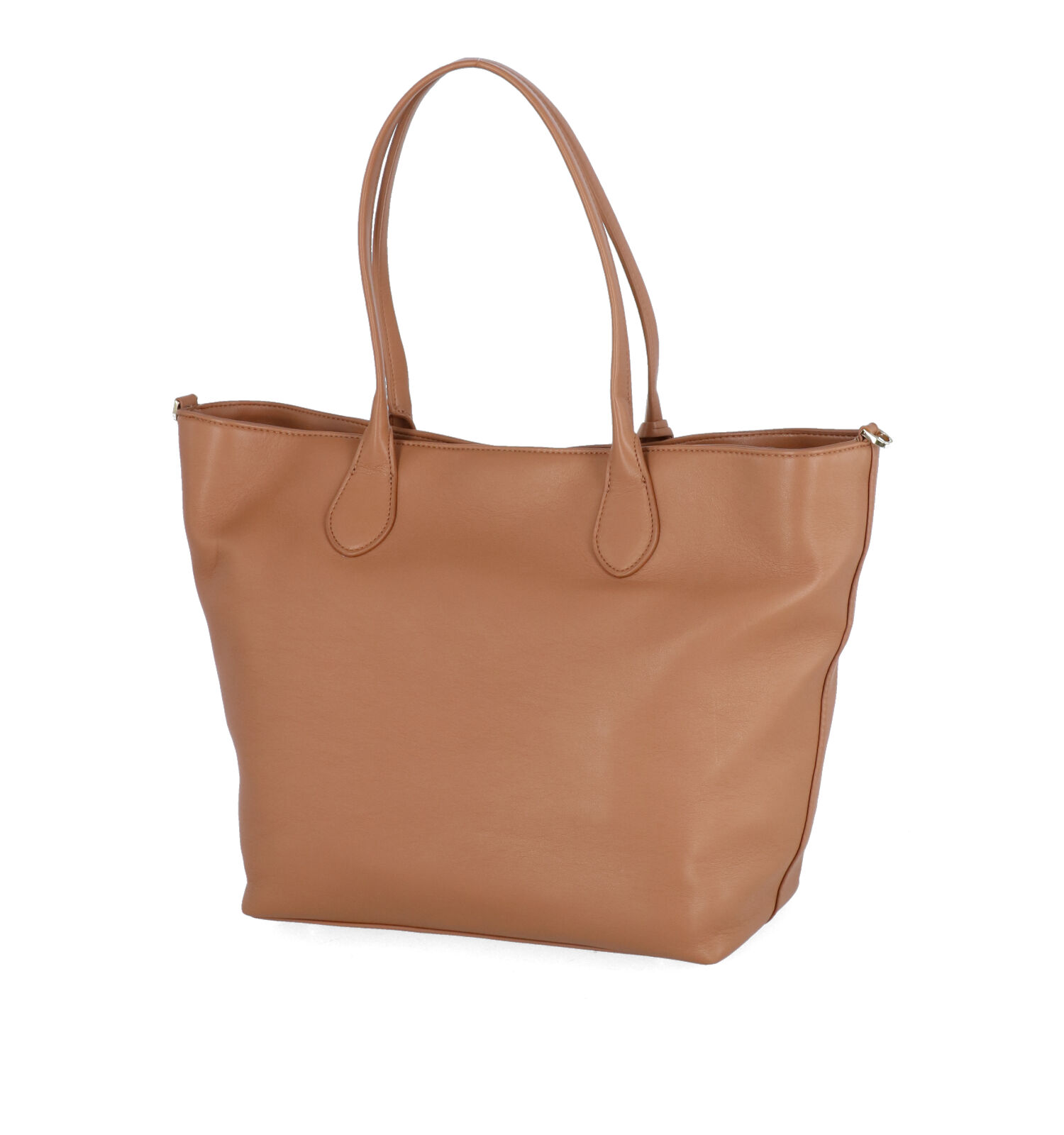 Kisses of Pearl Melanie Cognac Shopper Tas | Dames Shoppers