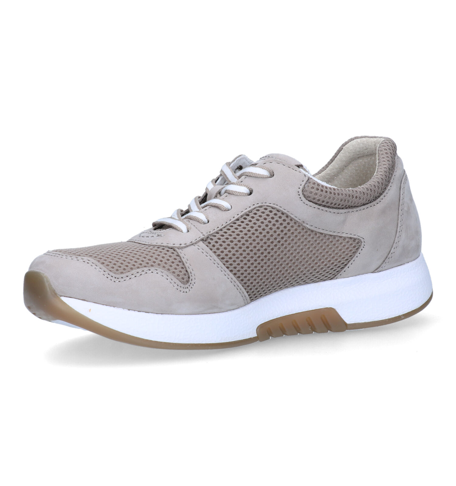 Gabor Rollingsoft Taupe Sneakers | Dames Sneakers | Online op TORFS.BE