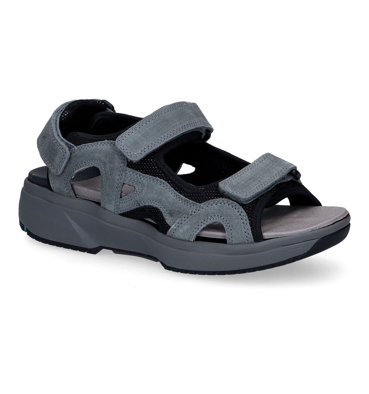 Xsensible Timor Grijze Sandalen | Heren Sandalen | Online op TORFS.BE