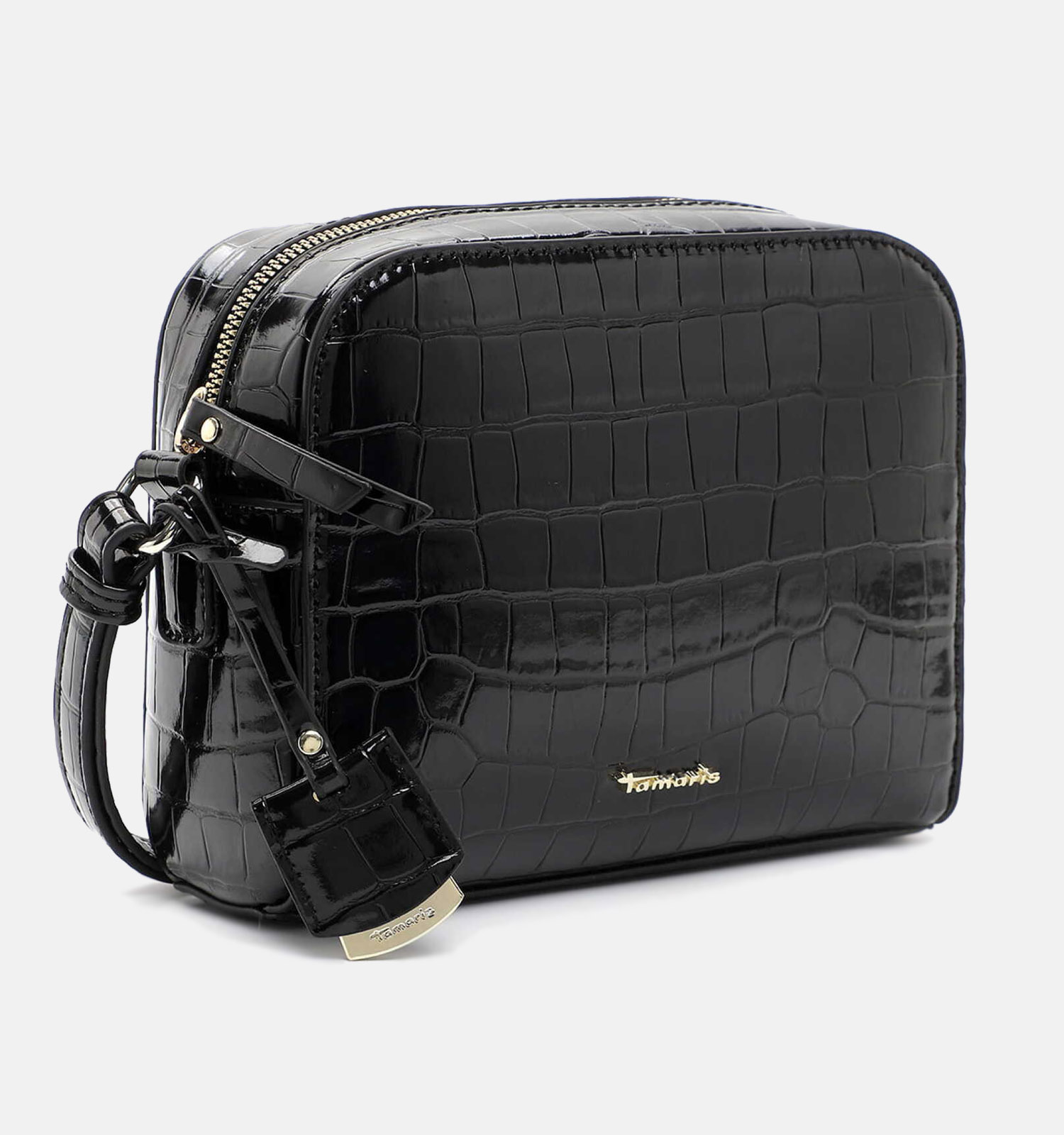 Tamaris Mia Zwarte Crossbody Tas | Dames Crossbody tassen | Online op ...