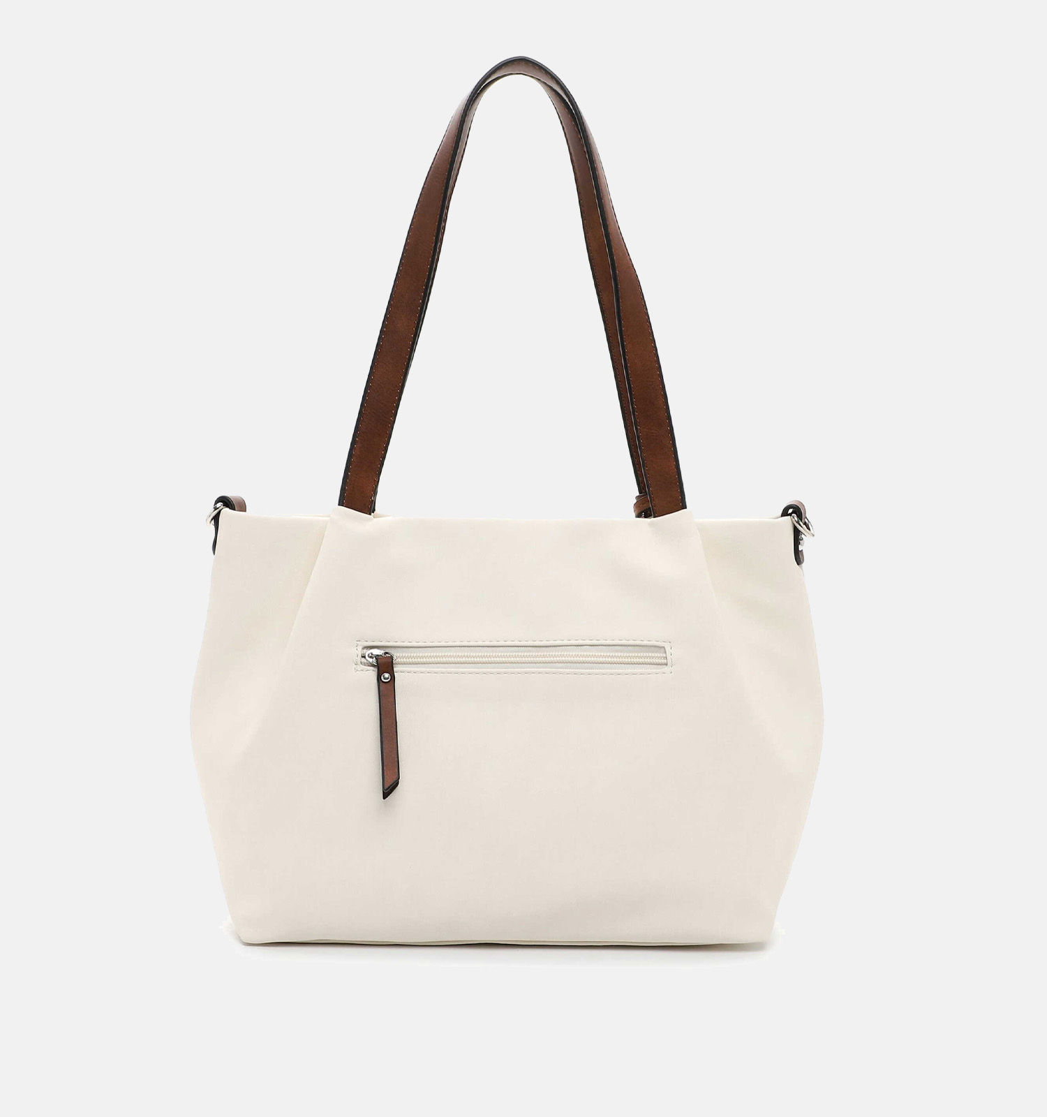 Emily & Noah Elke Ecru Shopper tas met rits | Dames Shoppers | Online ...