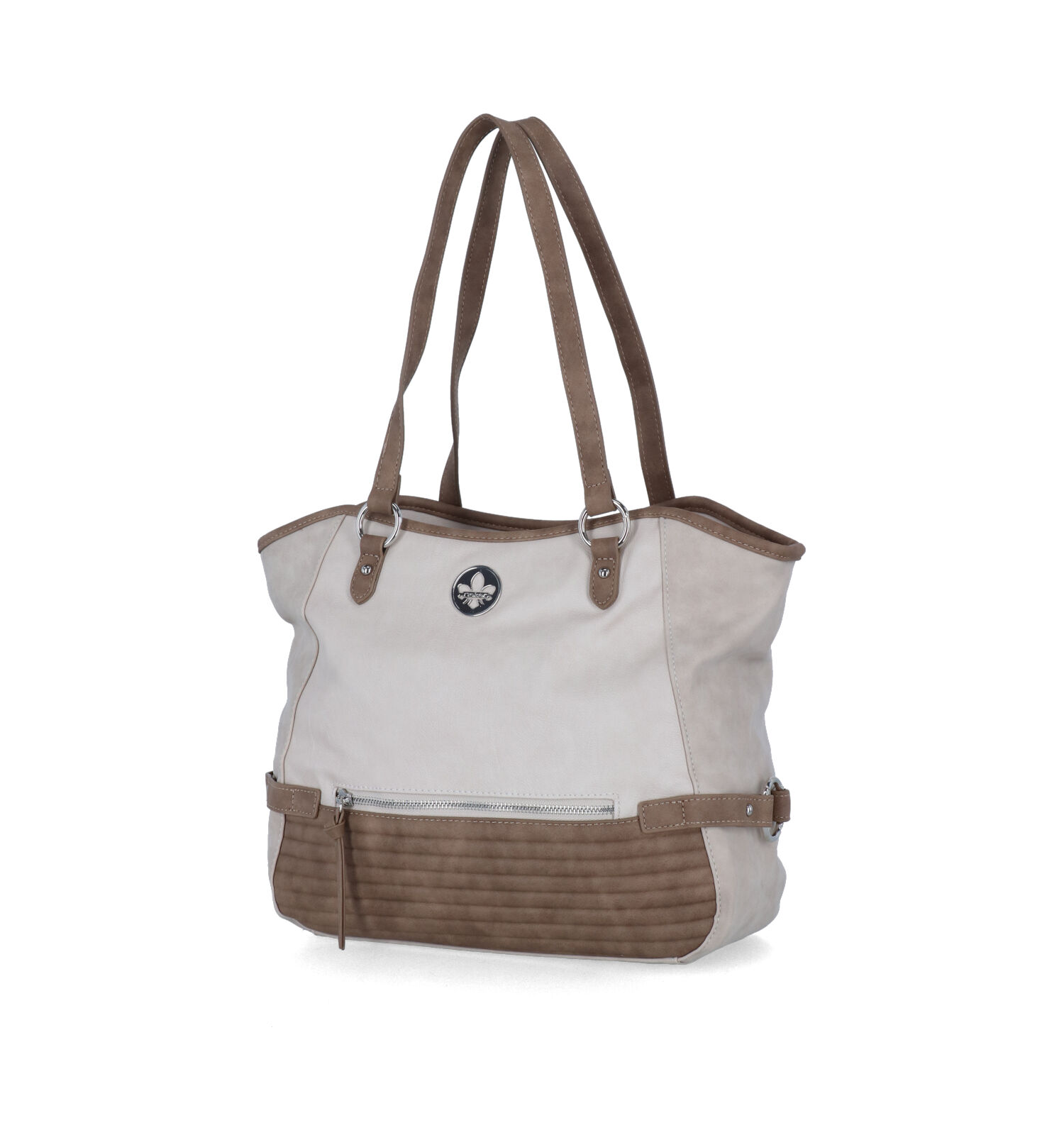 Rieker Beige Shopper Tas | Dames Shoppers