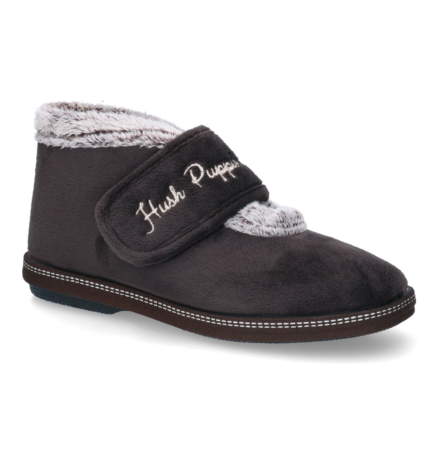 Hush Puppies Cyrilo Bruine Pantoffels | TORFS.BE | Gratis verzend en retour