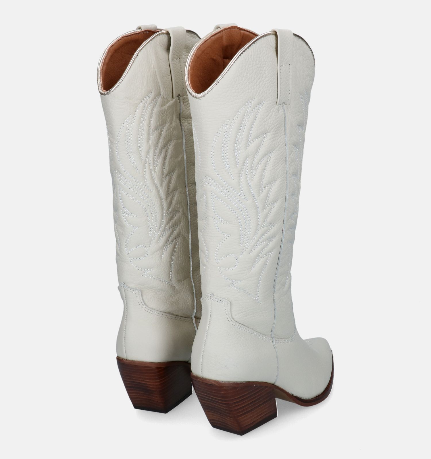 Shoecolate Witte Cowboy Boots | Dames Laarzen,Boots