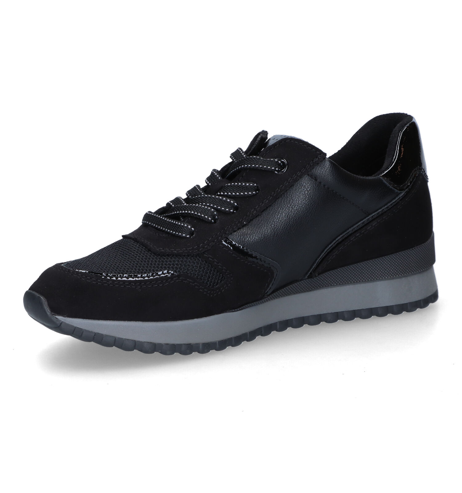 Marco Tozzi Zwarte Sneakers | Dames Sneakers