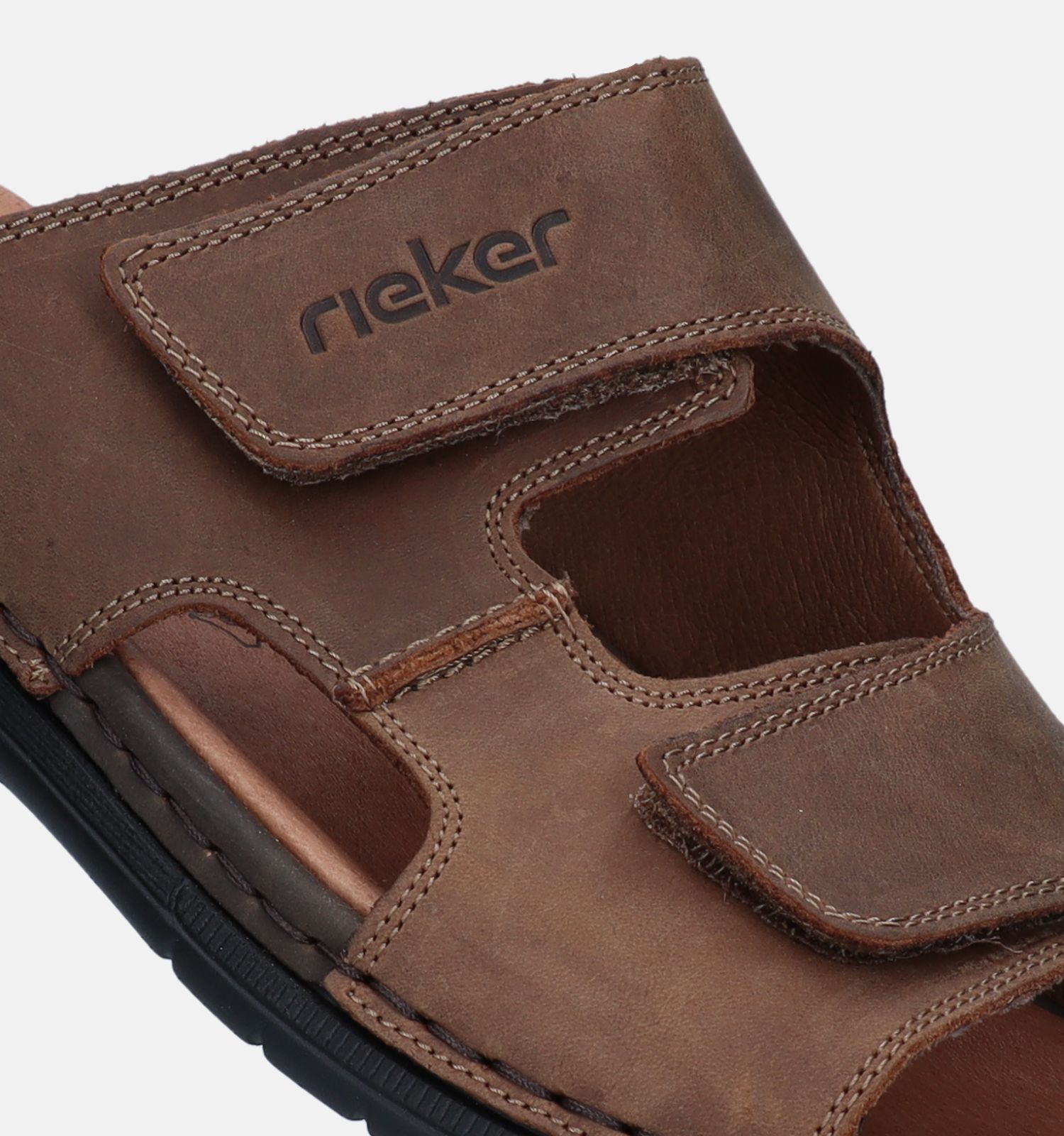 Rieker Bruine Slippers | Heren Slippers | Online op TORFS.BE