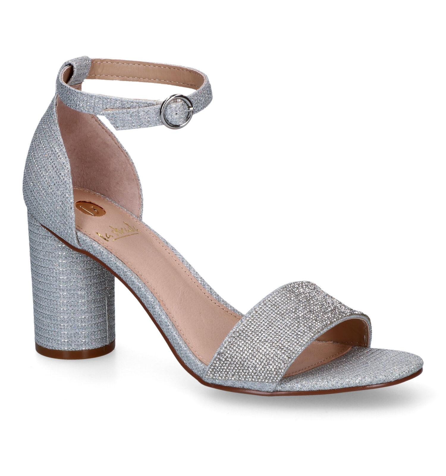 La Strada Zilveren Sandalen | Dames Sandalen