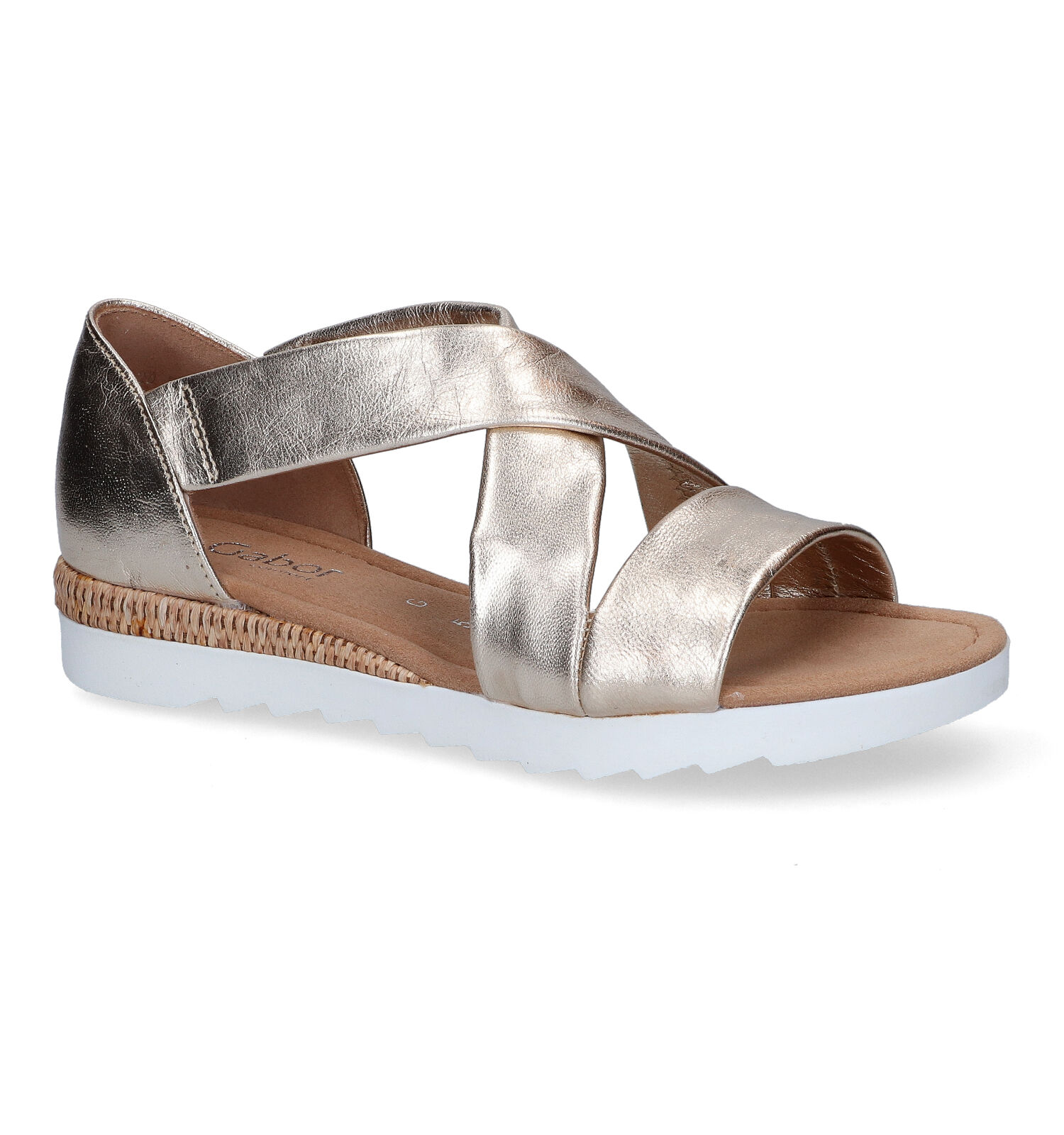 Gabor Gouden Sandalen | Dames Sandalen | Online op TORFS.BE