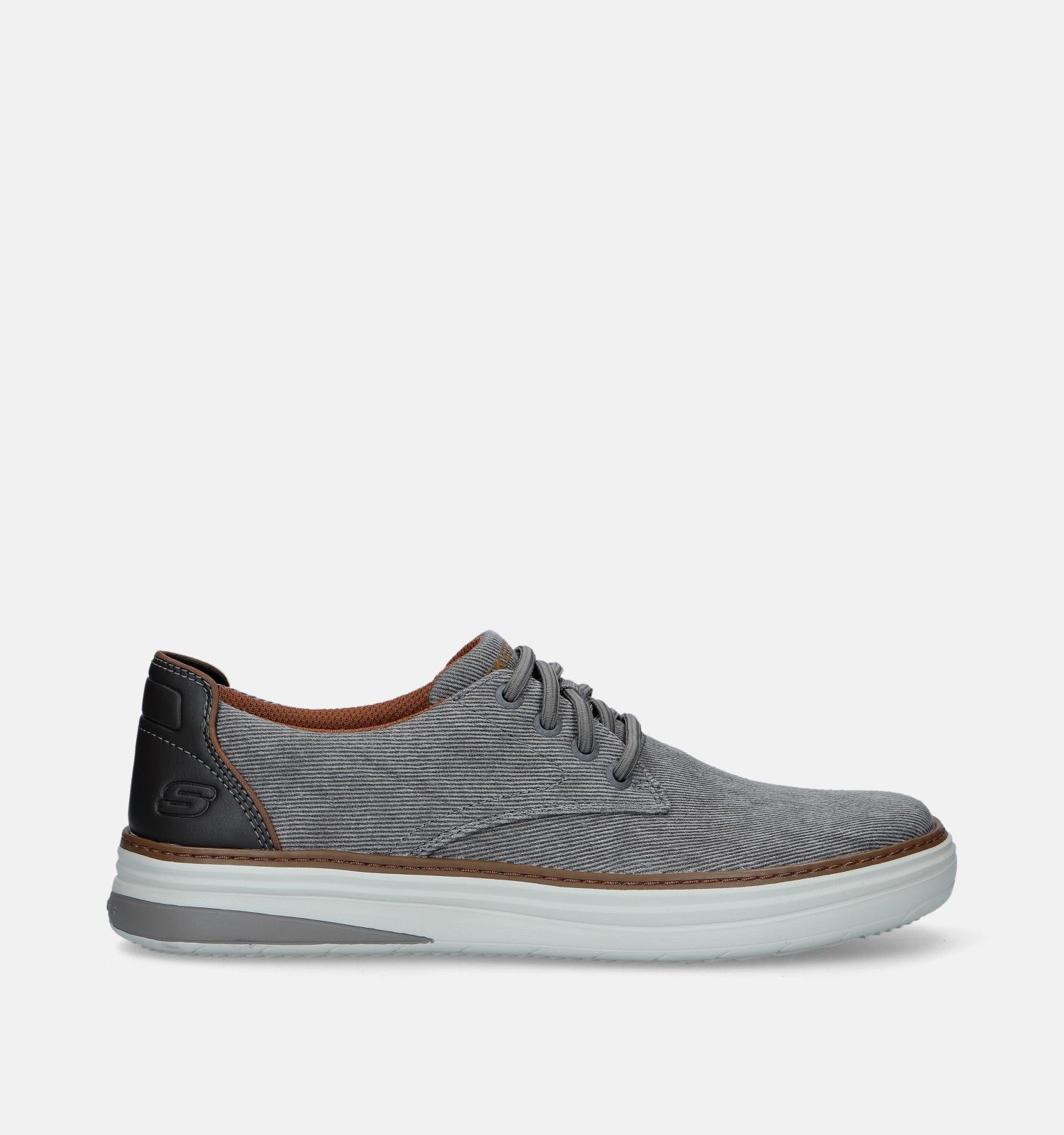 Skechers Hyland-Ratner Taupe Instappers | Heren Lage schoenen | Online ...