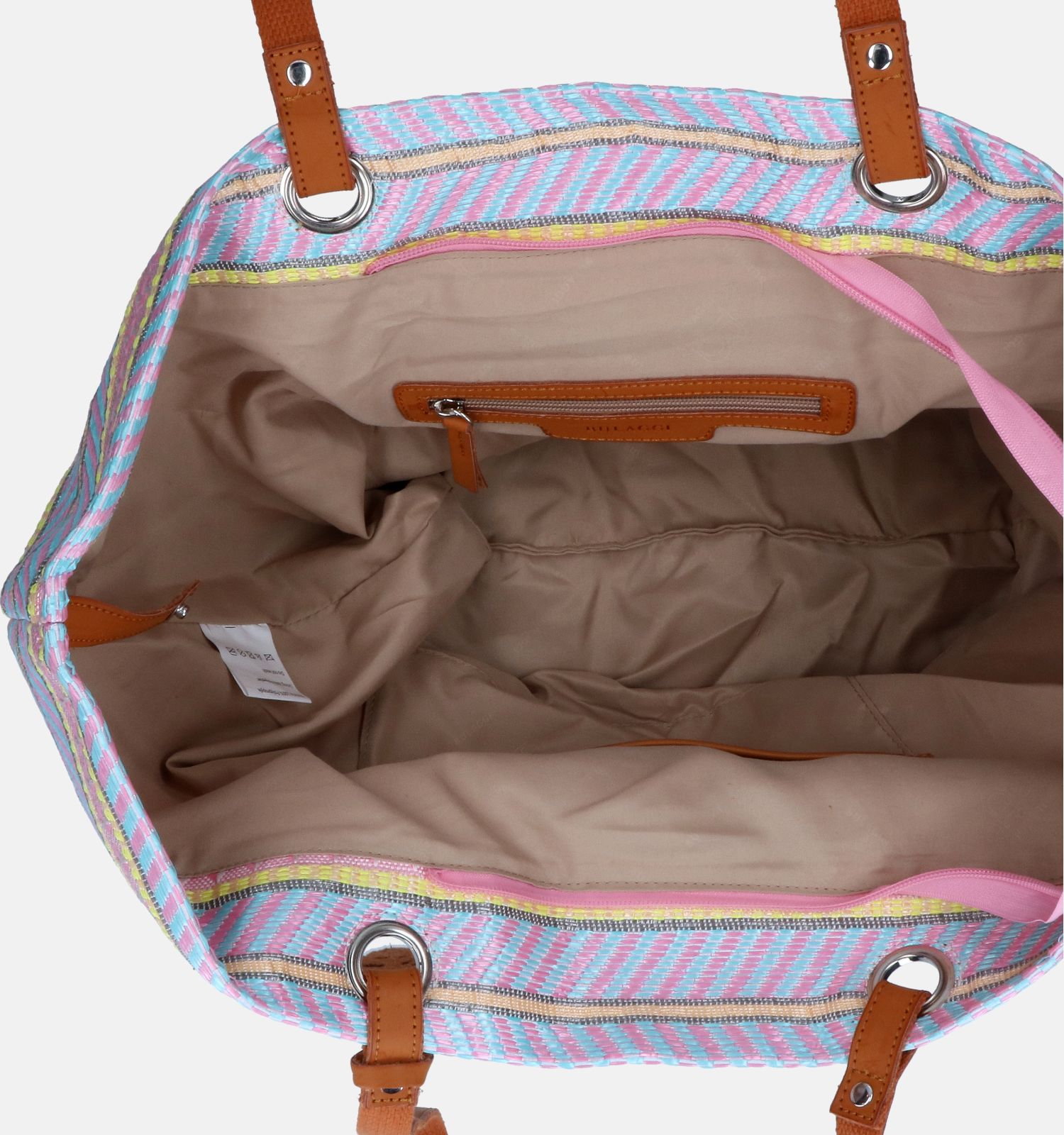 Bulaggi Sunny Roze Shopper met rits | Dames Shoppers | Online op TORFS.BE