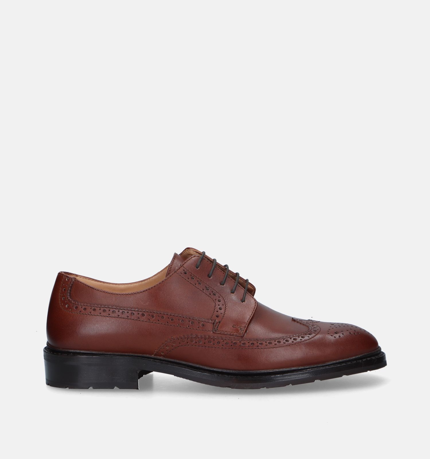 Ambiorix Grayson Cognac Geklede Veterschoenen | Heren Geklede schoenen