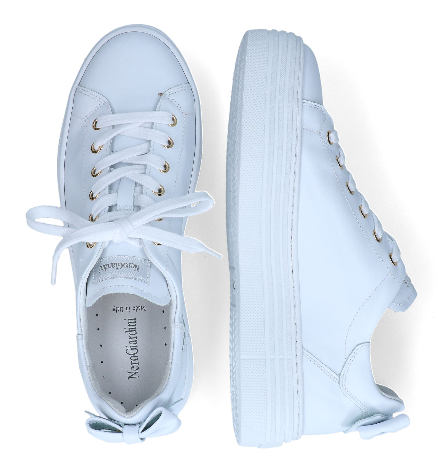 NeroGiardini Witte Sneakers | TORFS.BE | Gratis verzend en retour