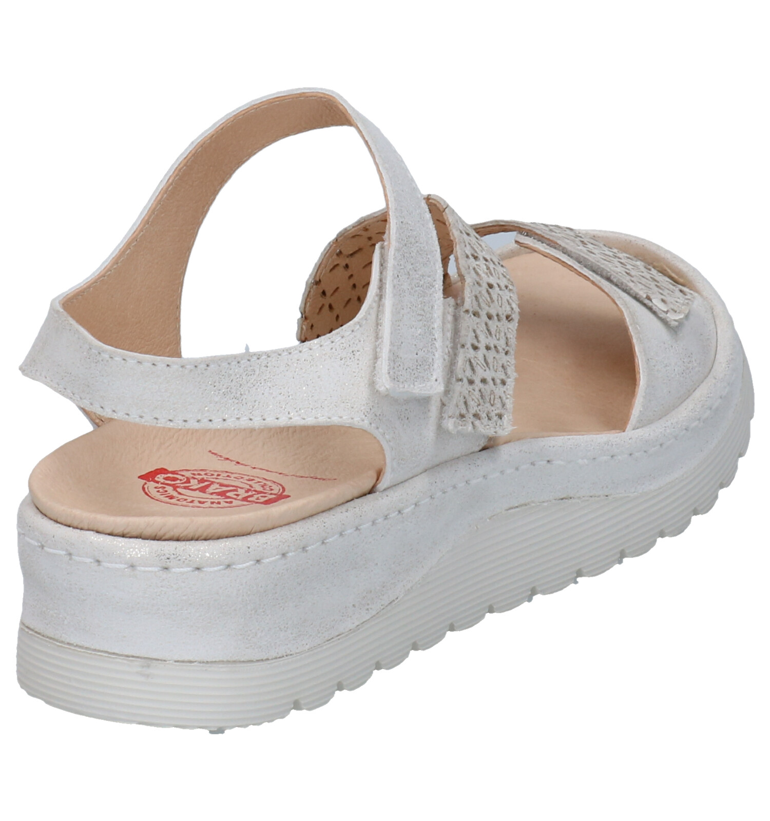 Brako Anatomics Ink Zilveren Sandalen | TORFS.BE | Gratis verzend en retour