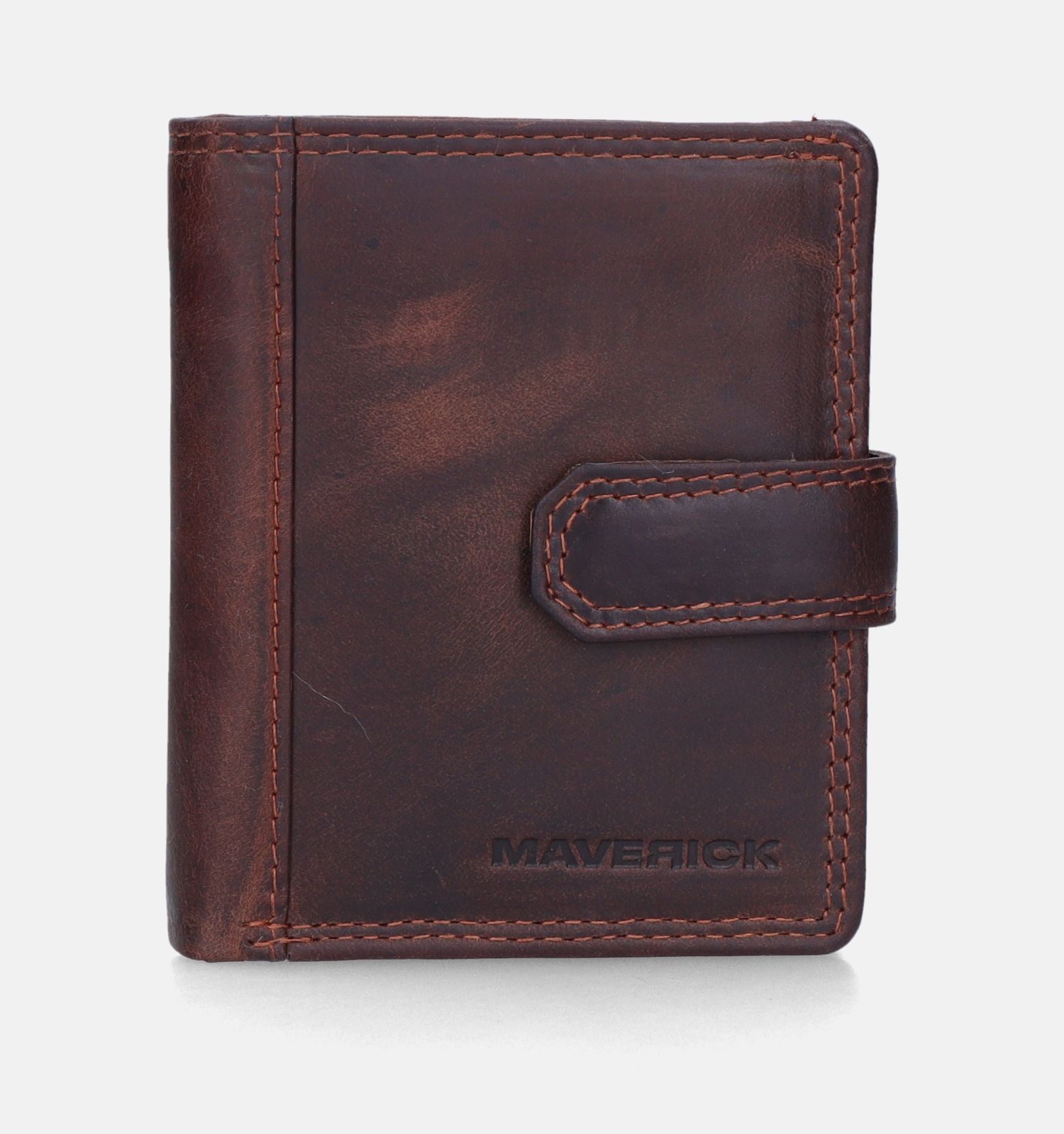 Maverick Bruine Kaartenhouder | Heren Portemonnees | Online op TORFS.BE