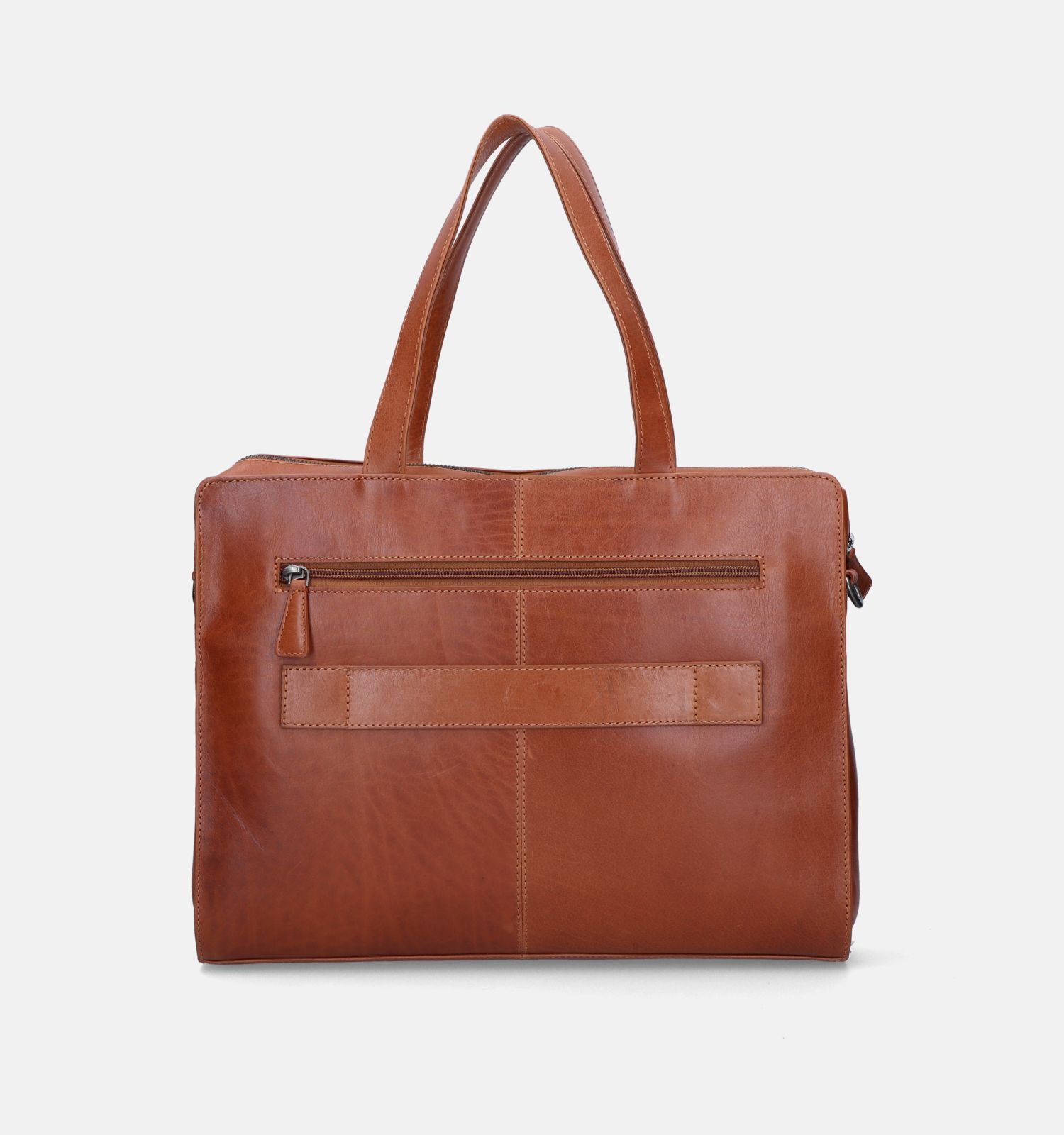 Label M Cognac Laptoptas | Dames Laptoptassen