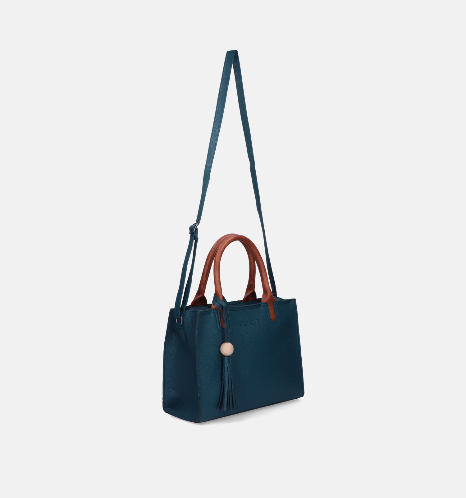 Signatur Turquoise Handtas | Dames Handtassen