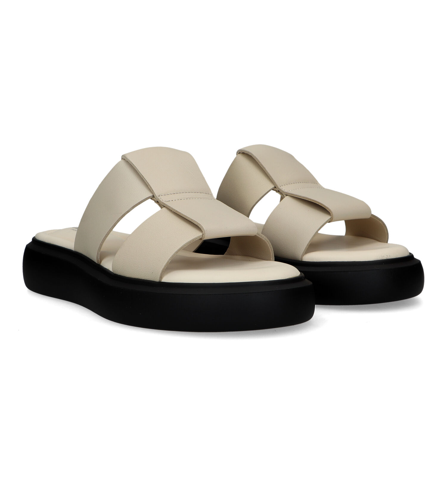 Vagabond Blenda Ecru Slippers | Dames Slippers | Online op TORFS.BE