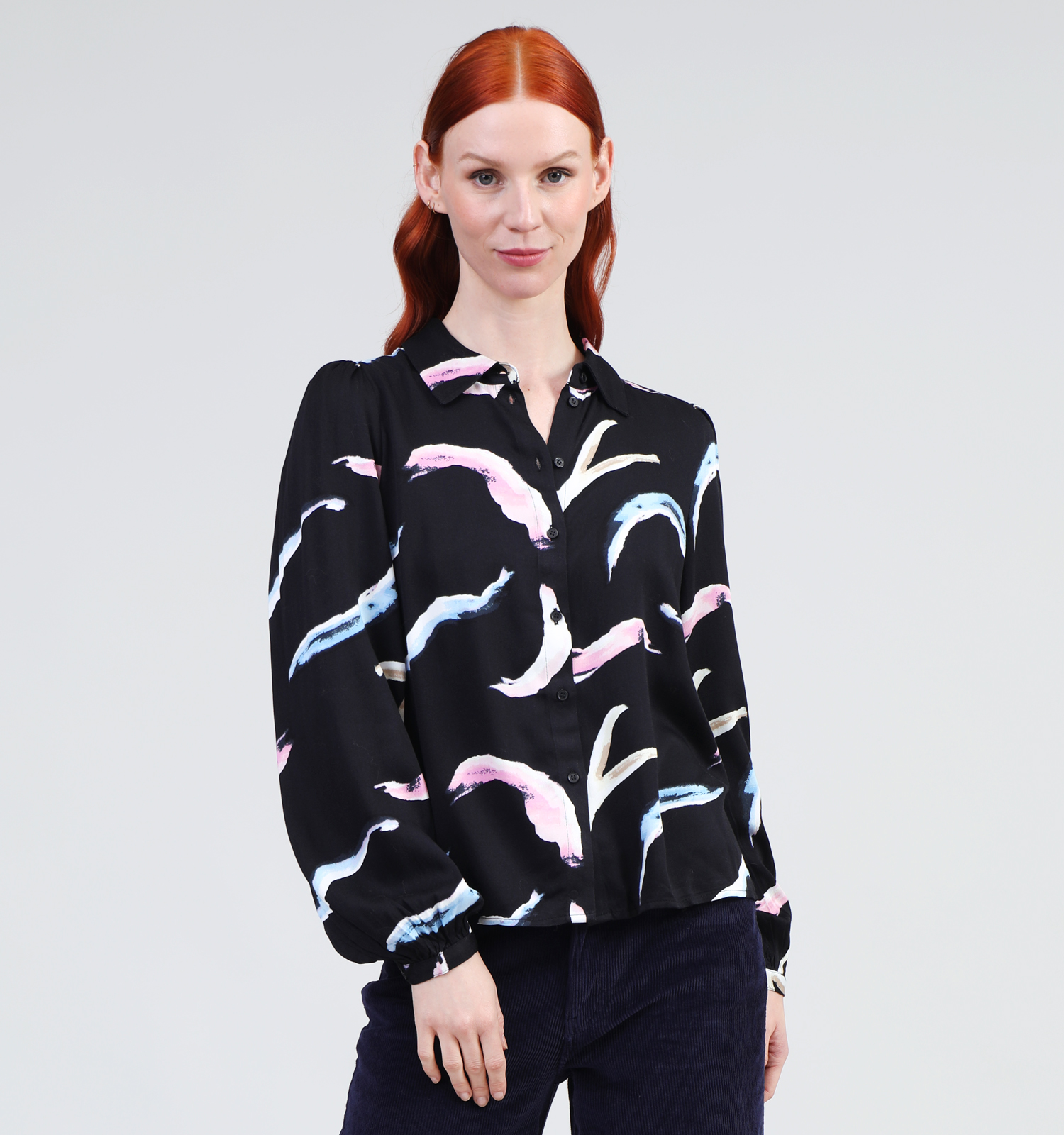 Vero Moda Fiola Zwarte Blouse | Dames Blouses | Online op TORFS.BE